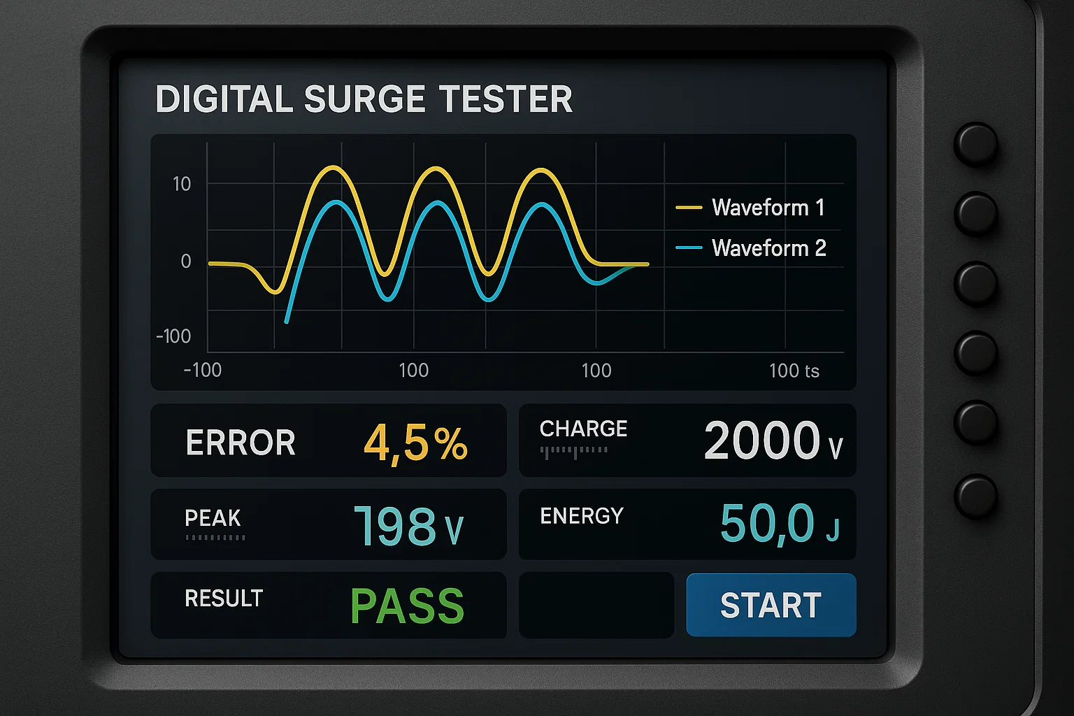 What is Hi-pot in Digital Surge Tester