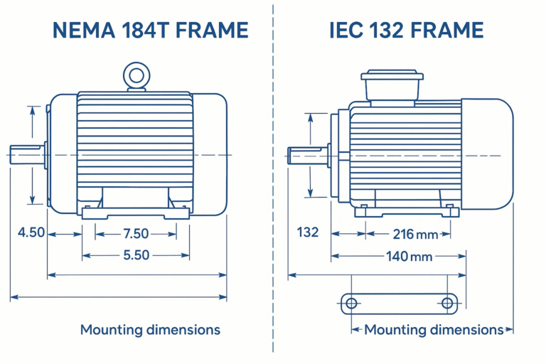 NEMA vs IEC Motor Standards: Key Differences
