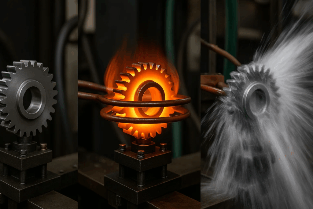 How Induction Heating Improves Gear Heat Treatment?